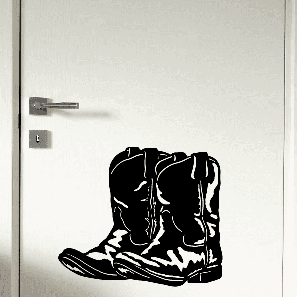 Cowboy Boot Decals