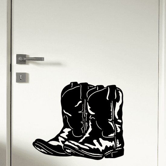 Cowboy Boot Decals