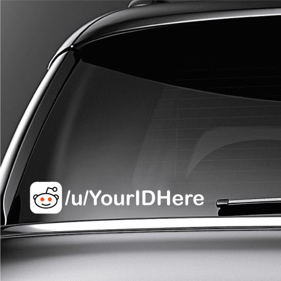 Custom Reddit Head Decal