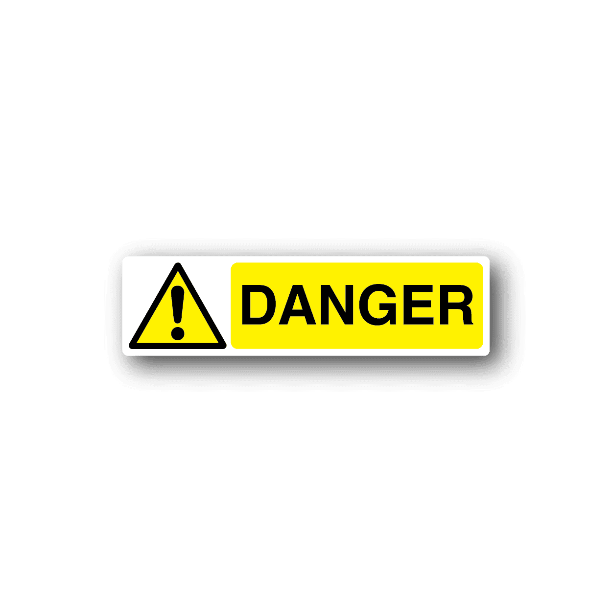 Danger Sticker