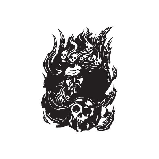 Dark Necromancer Decal