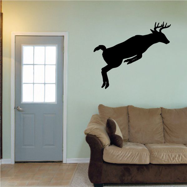 Deer Buck High Jump Decal