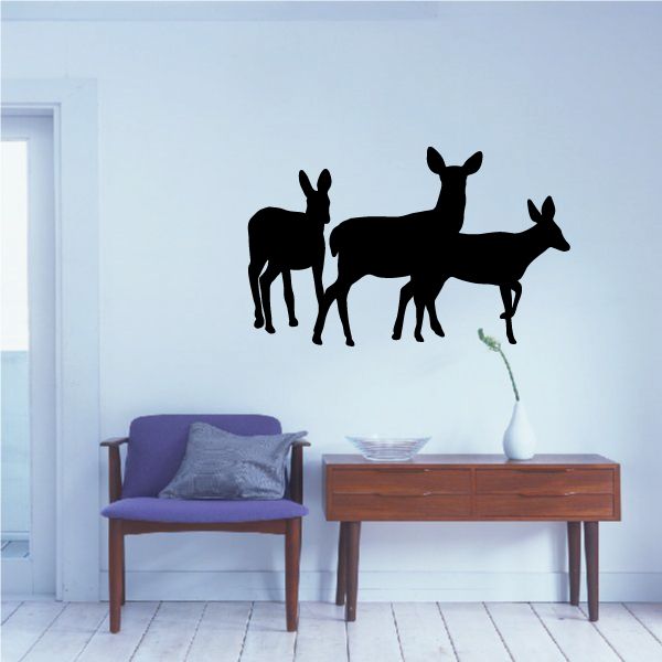 Deer Family Decal