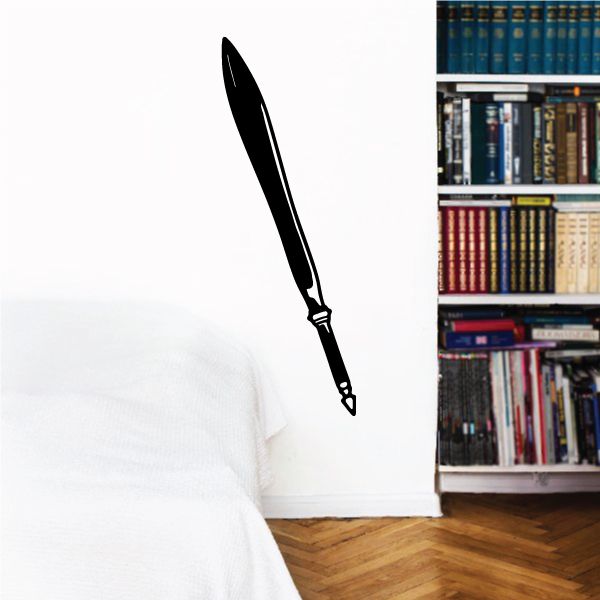 Detailed Ancient Sword Decal