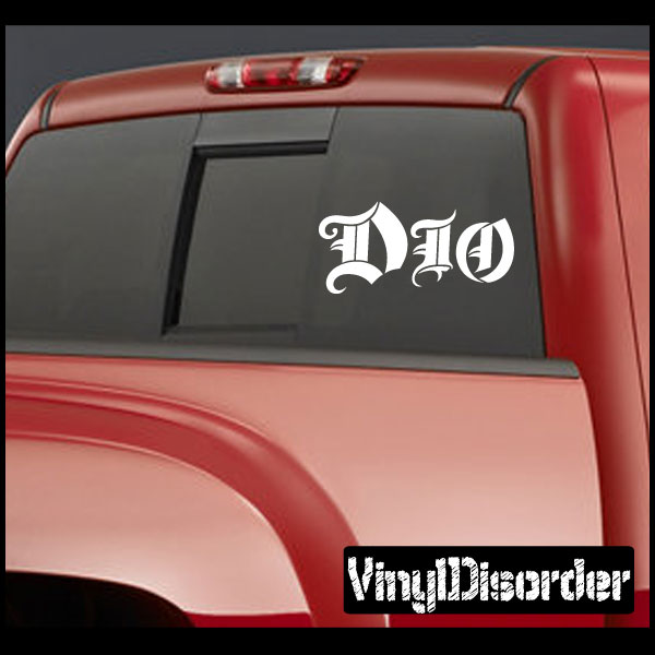 DIO Decal