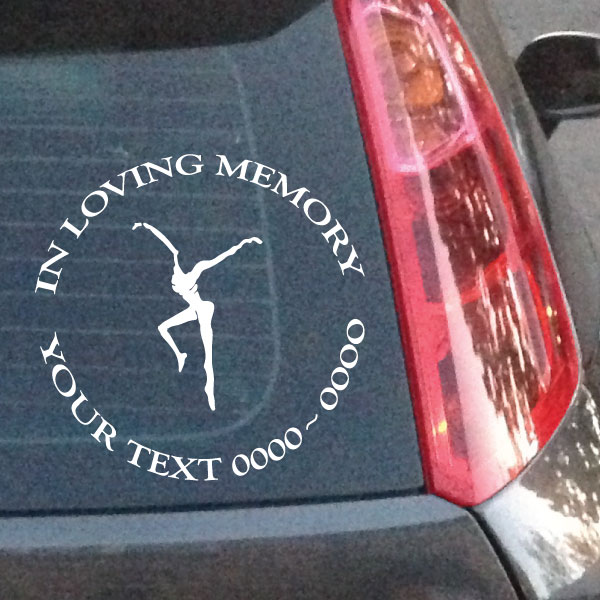 Dmb Custom In Loving Memory Decal