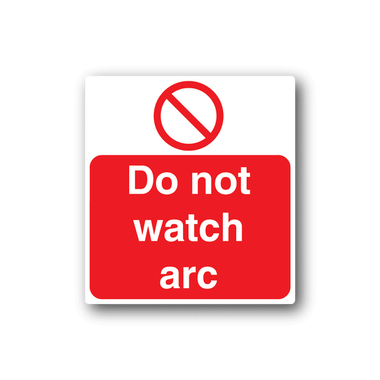 Do Not Watch Arc Sticker