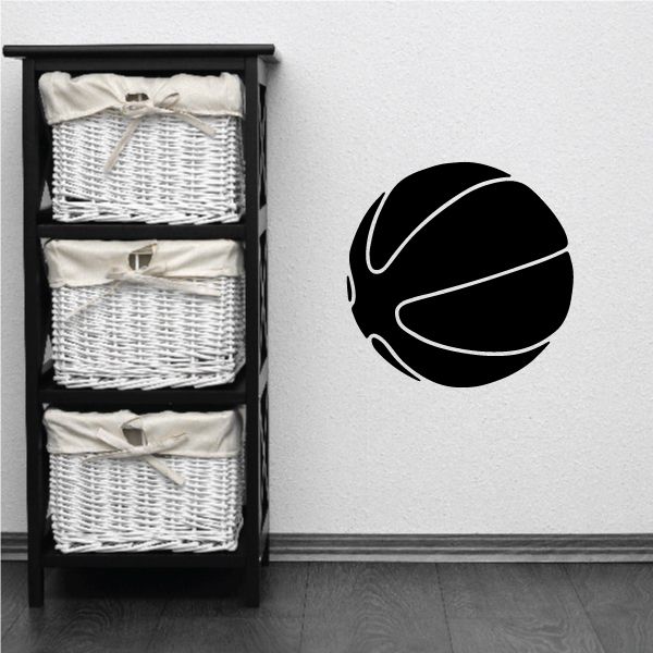 Dribbling Basketball Decal