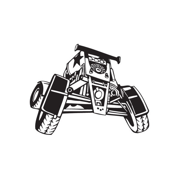 Dune Buggy Wall Decal - Vinyl Decal - Car Decal - DC 022