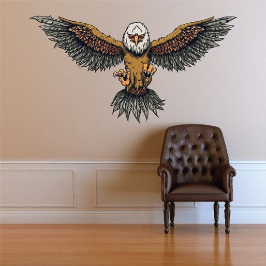 Eagle Wings Spread Sticker