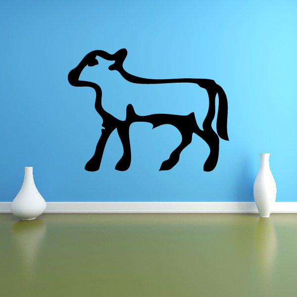 Show Lamb Decal