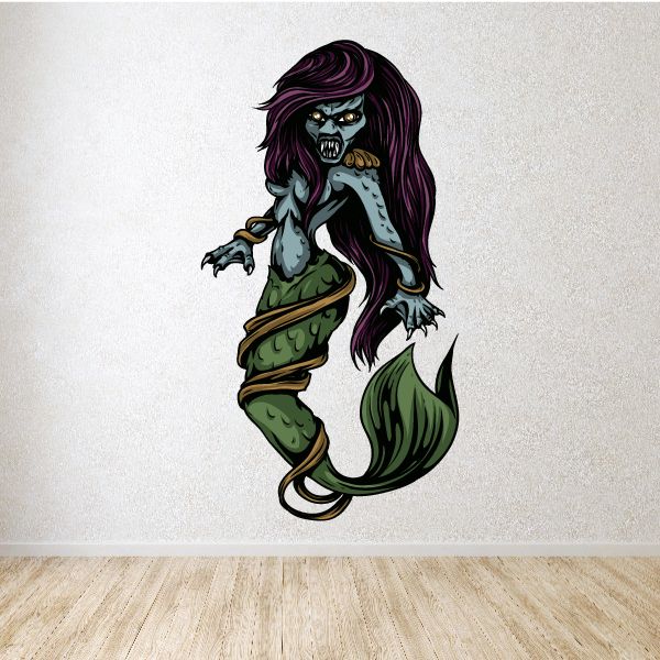 Evil Mermaid Sticker