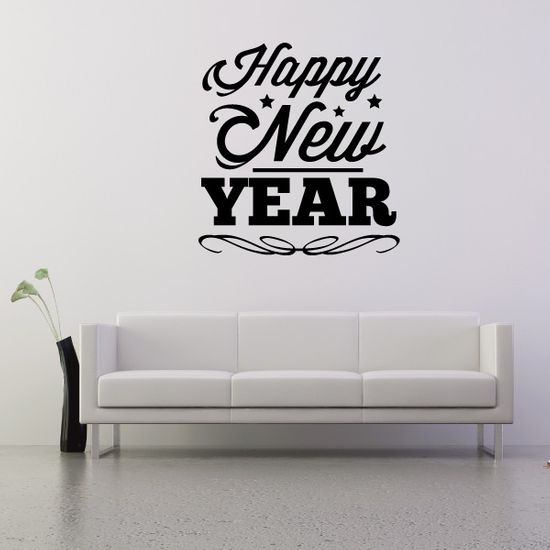 Fancy New Year Decal