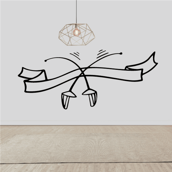 Fencing Wall Decal - Vinyl Decal - Car Decal - CDS006