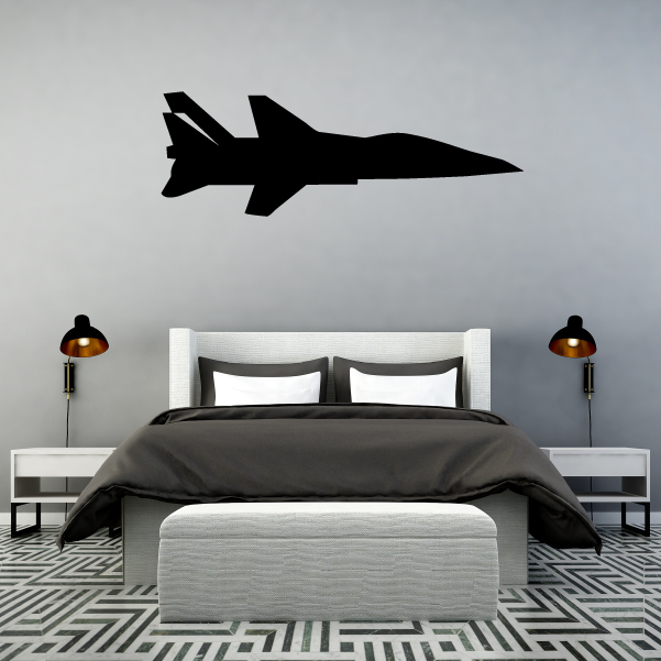 Fighter Jet Profile Decal