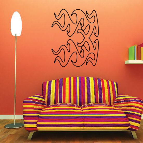 Fireball Ghost Flames Car Decal - Vinyl Decal - Wall Decal - CF329