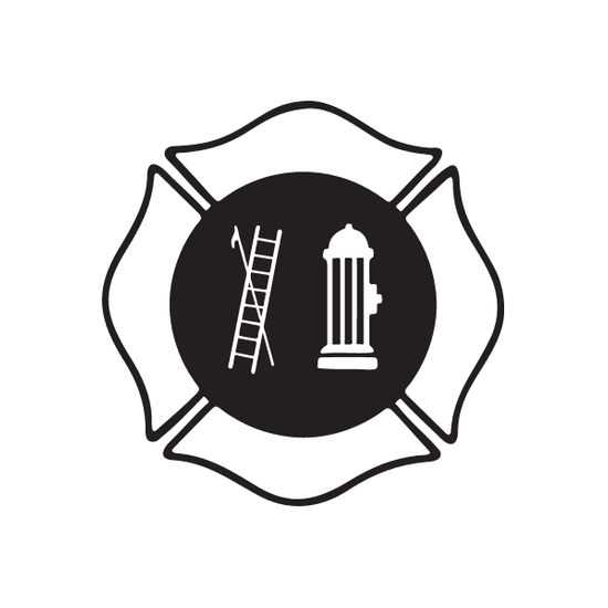 Firefighter Emblem Crest Decal
