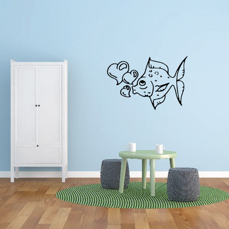 Fish Wall Decal - Vinyl Decal - Car Decal - DC152