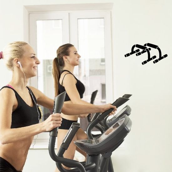Fitness Wall Decal - Vinyl Decal - Car Decal - AL 009