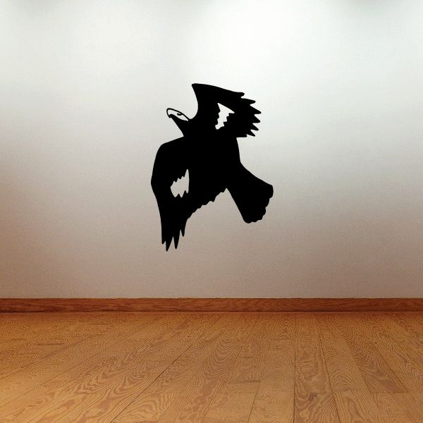 Floating Falcon Decal