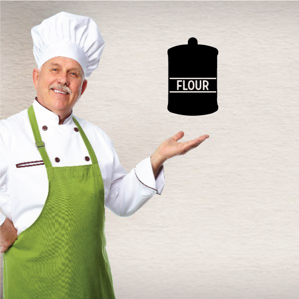 Flour Decal