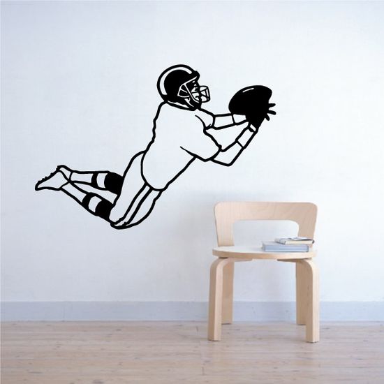 Football Wall Decal - Vinyl Decal - Car Decal - 039