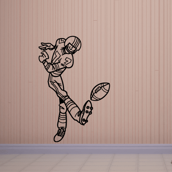 Football Wall Decal - Vinyl Decal - Car Decal - Bl036