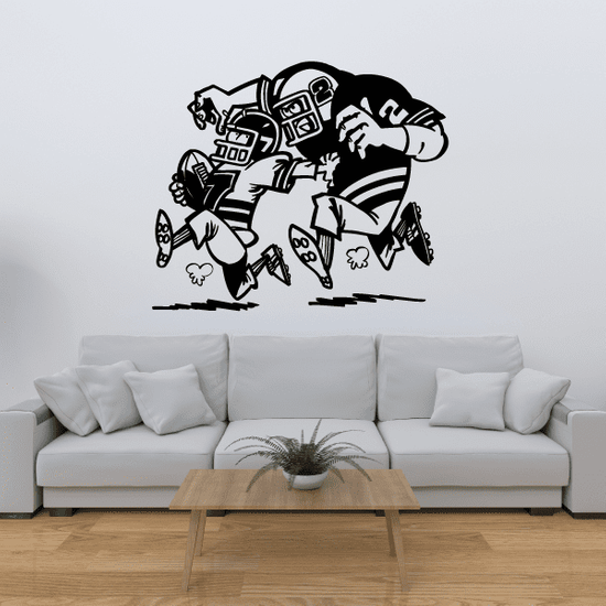 Football Wall Decal - Vinyl Decal - Car Decal - Bl038
