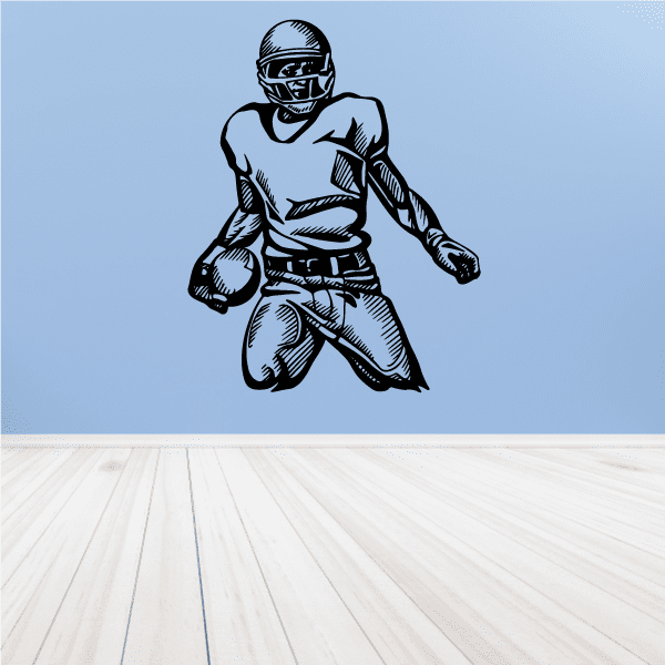 Football Wall Decal - Vinyl Decal - Car Decal - CDS014