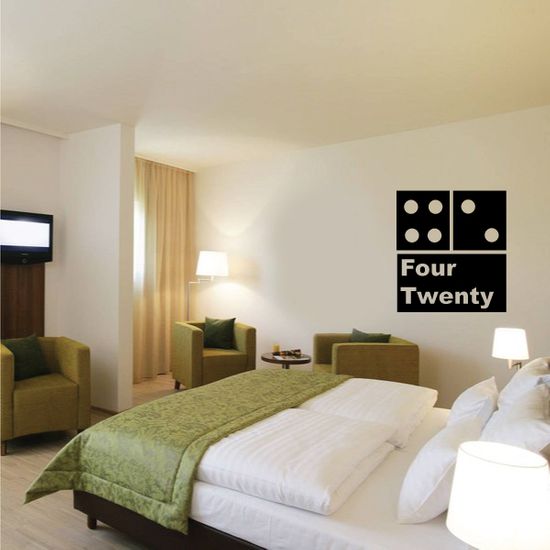 Four twenty Pizza Decal