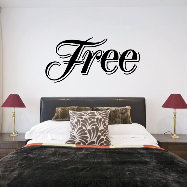 Free Wall Decal - Vinyl Decal - Car Decal - Business Sign - MC240
