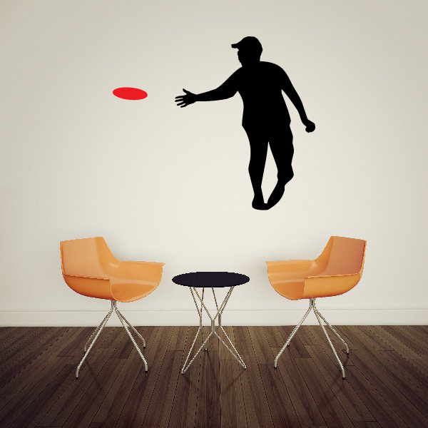 Frisbee Toss Decal