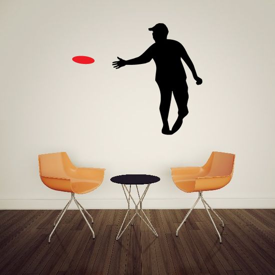 Frisbee Toss Decal