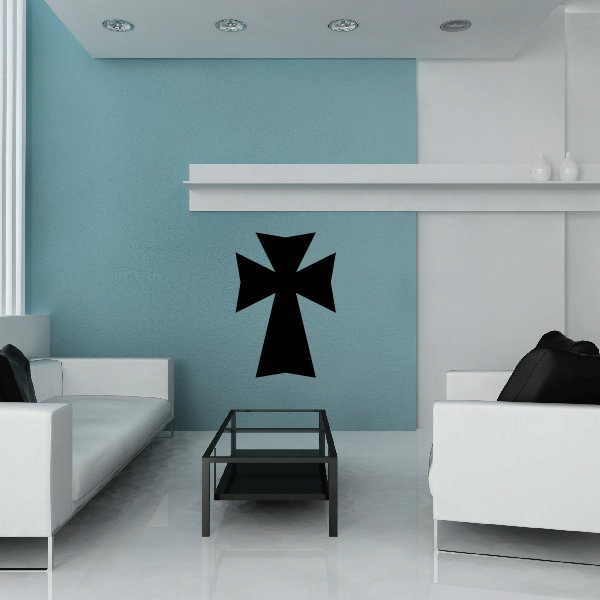 Georgian Cross Decal