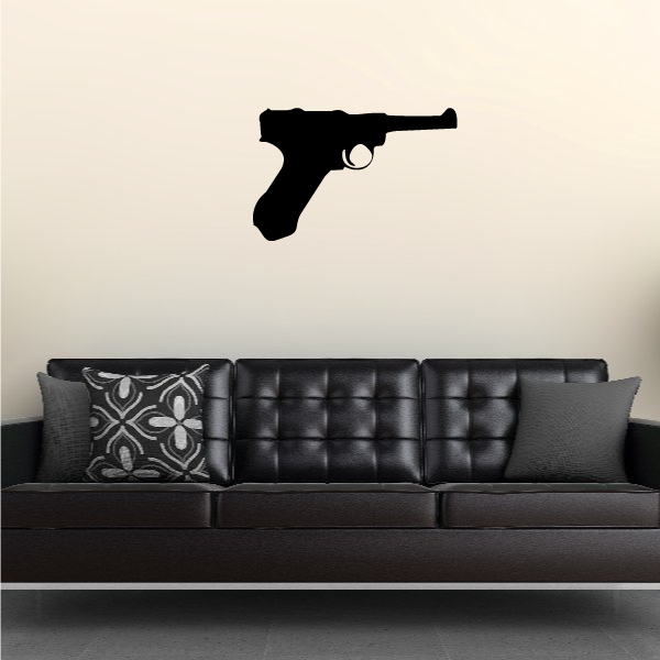 German Handgun Decal