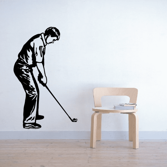 Golf Wall Decal - Vinyl Decal - Car Decal - Bl007