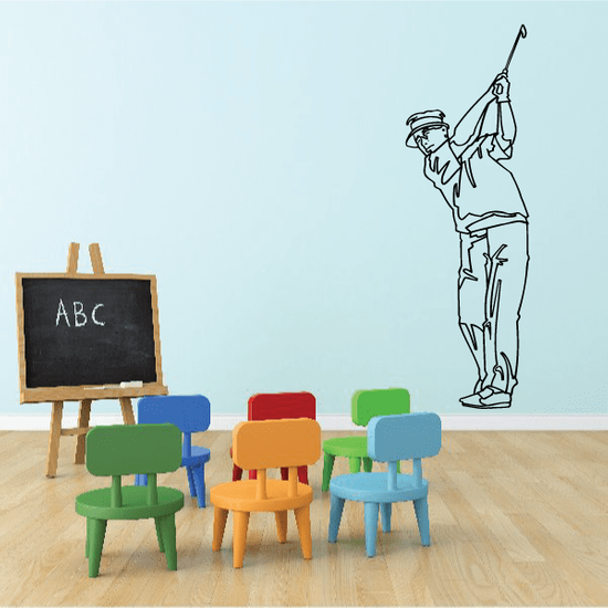Golf Wall Decal - Vinyl Decal - Car Decal - Bl017