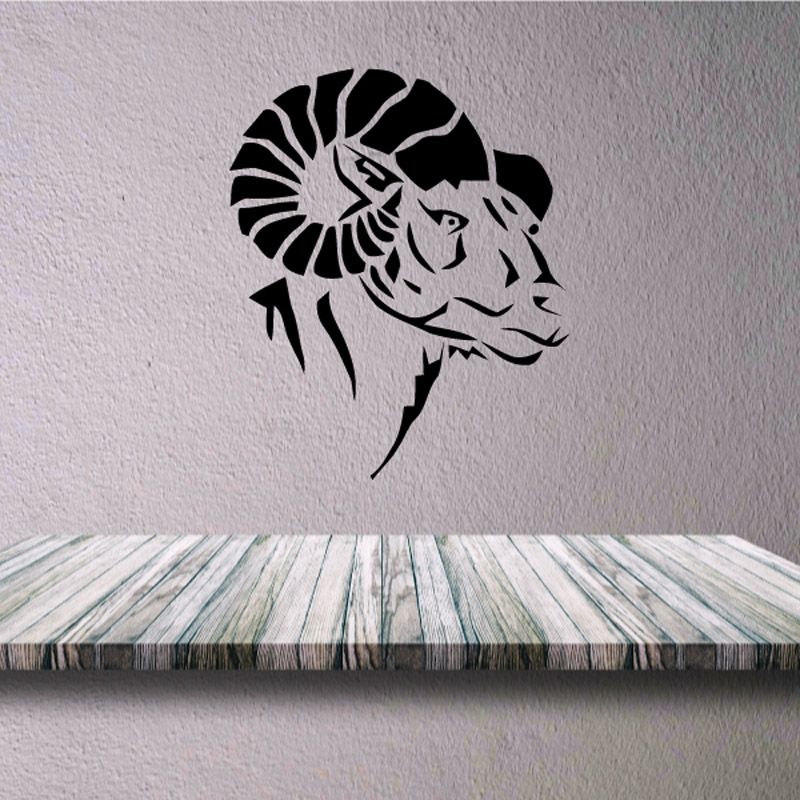 Grand Ram Head Decal