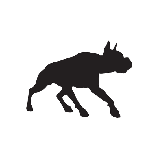 Guard Boxer Dog Decal