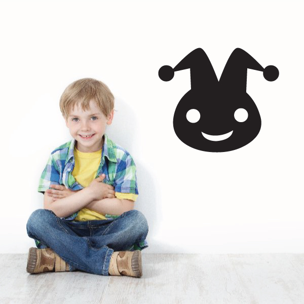 Halloween Cute Jester Decal