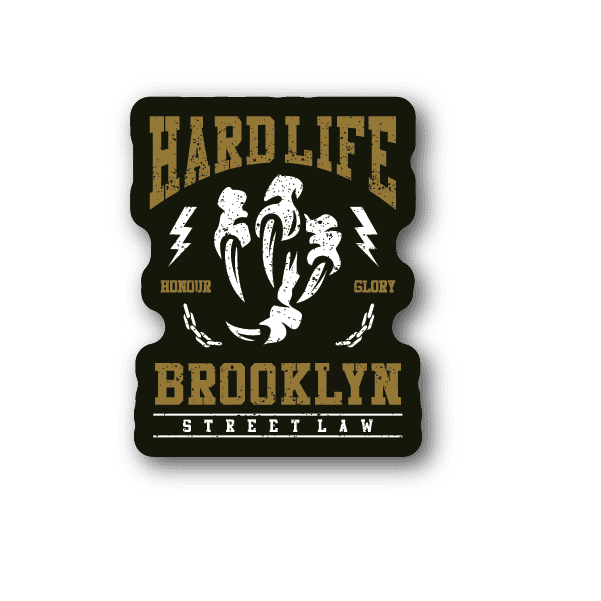 Hard Life Sticker