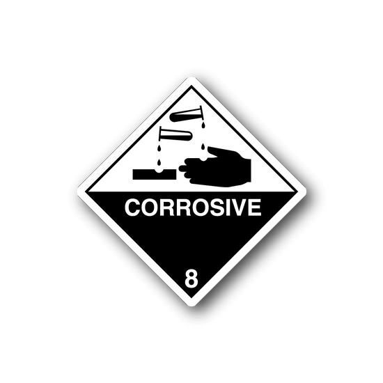 Hazardous Safety Sign Wall Decal - Vinyl Sticker - Car Sticker - Die ...