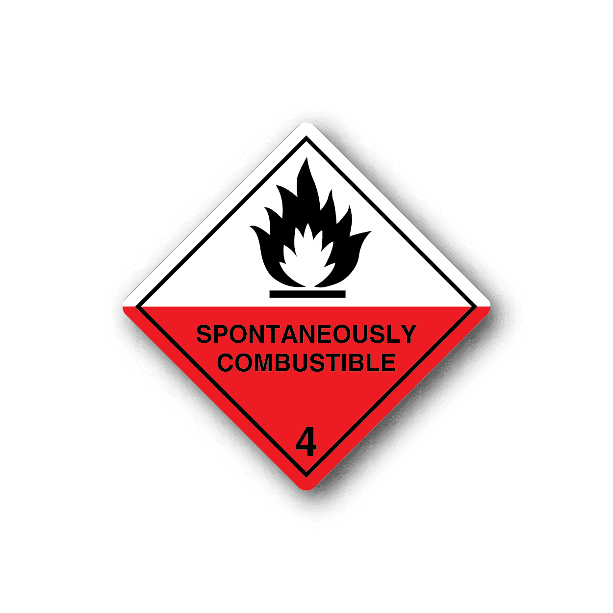 Hazardous Safety Sign Wall Decal - Vinyl Sticker - Car Sticker - Die ...