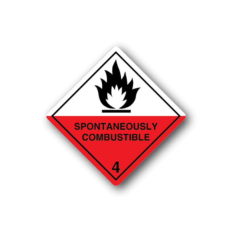 Hazardous Safety Sign Wall Decal - Vinyl Sticker - Car Sticker - Die ...