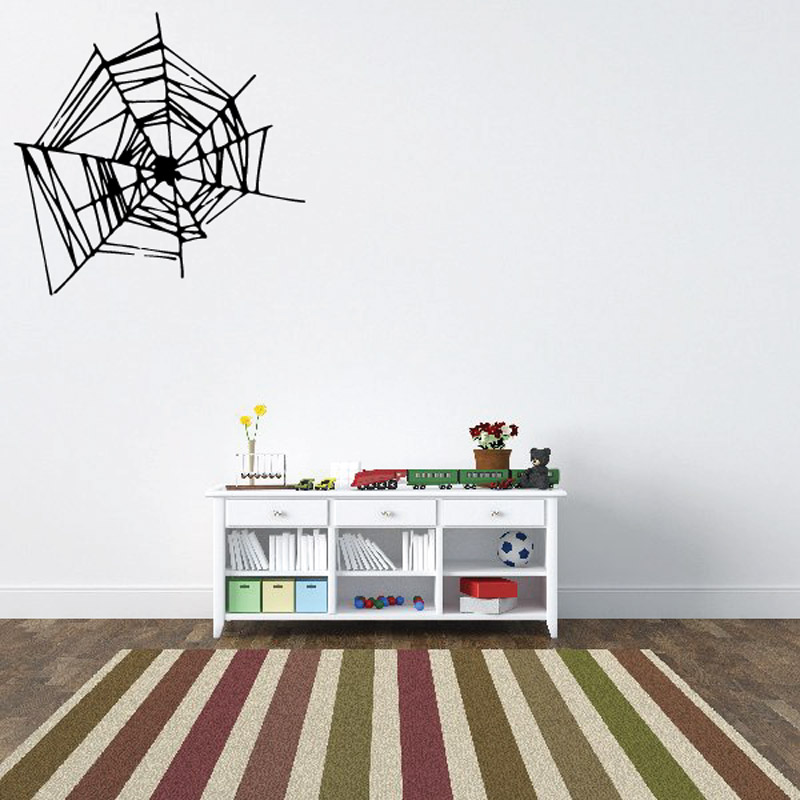 Hectic Spider Web Decal