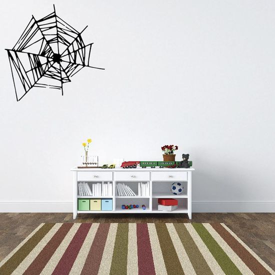 Hectic Spider Web Decal