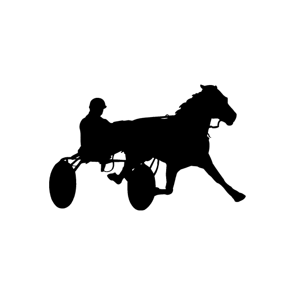 Horse racing Wall Decal - Vinyl Decal - Car Decal - Bl013