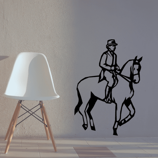Horse Racing Wall Decal - Vinyl Decal - Car Decal - SM008