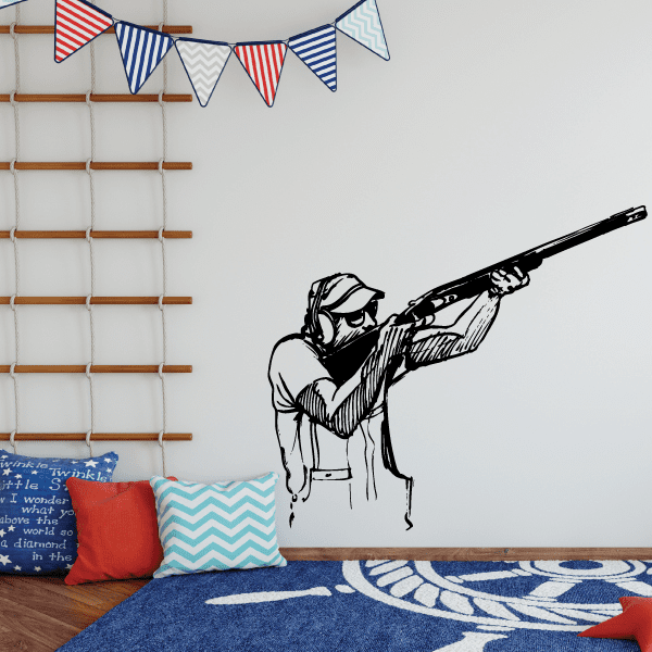 Hunting Wall Decal - Vinyl Decal - Car Decal - Bl003