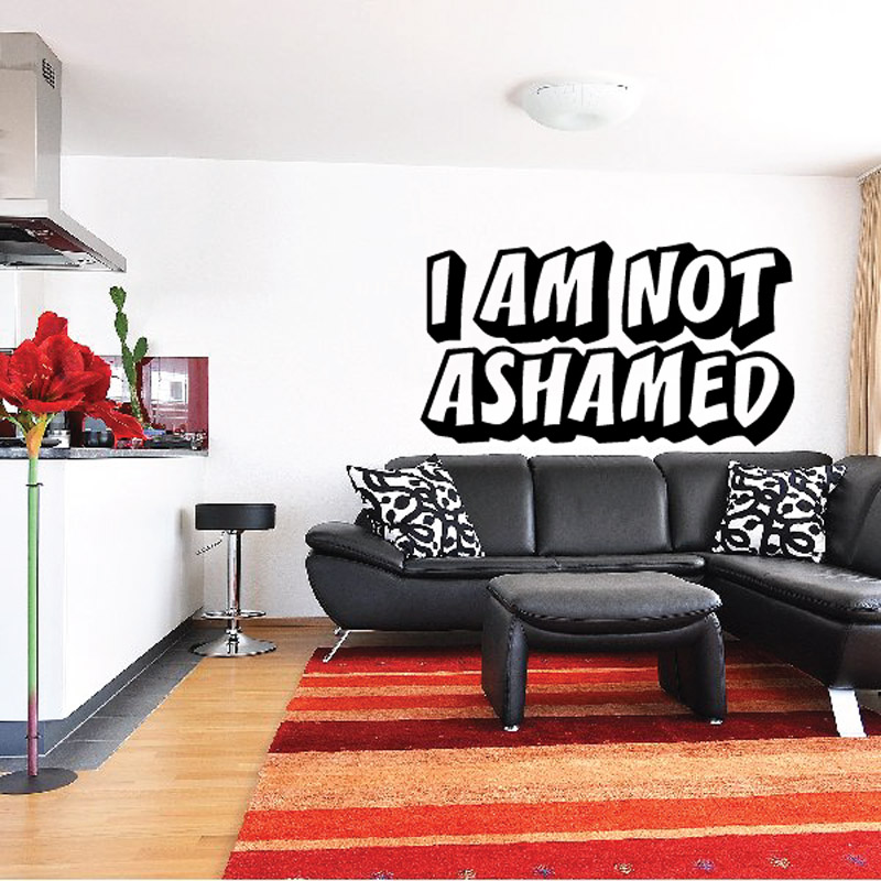 I am not ashamed Decal